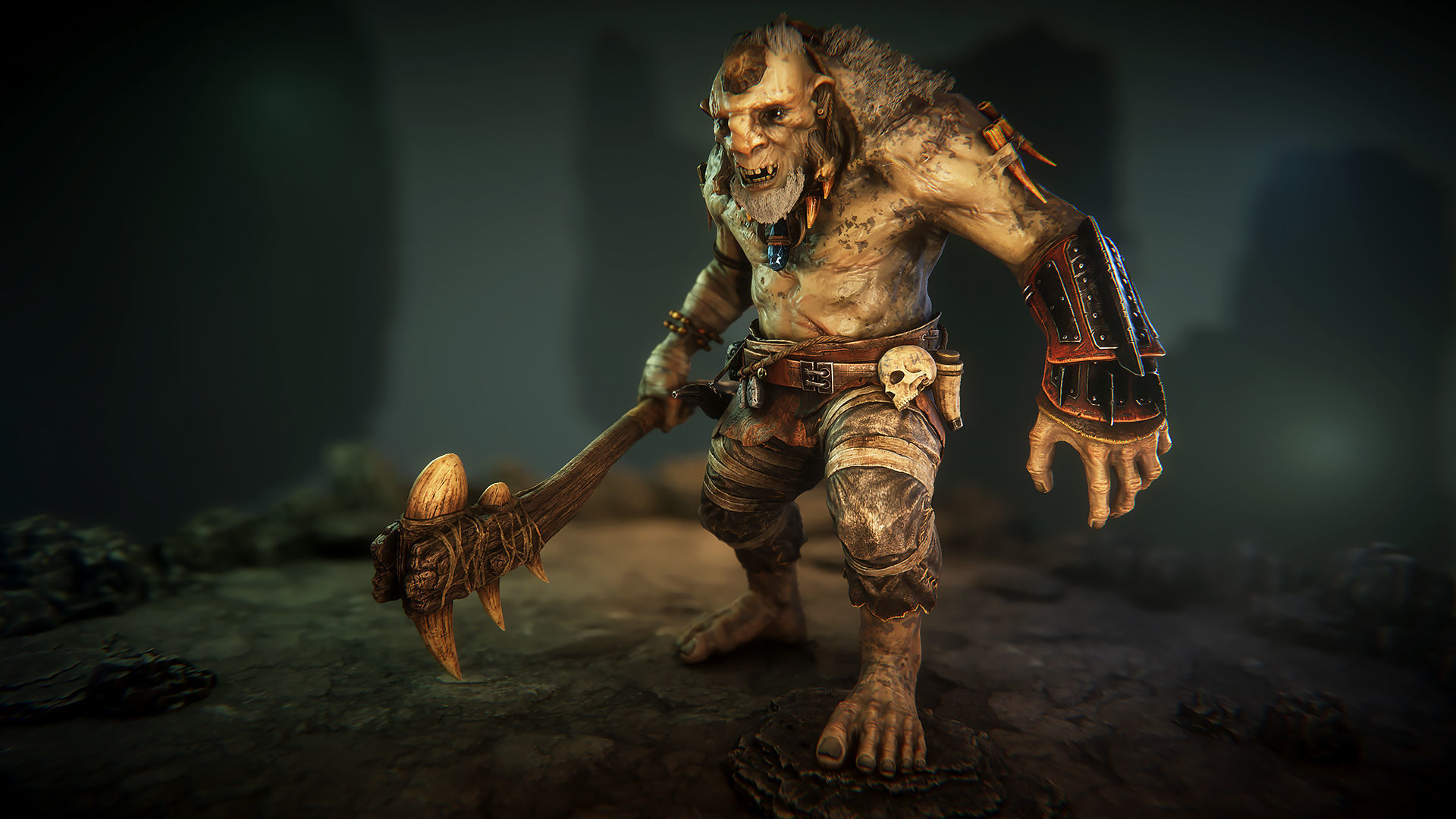 3D model Wild troll VR / AR / low-poly | CGTrader