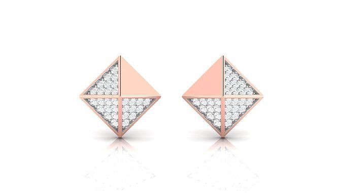 Diamond Pyramid Stud 3D model 3D printable | CGTrader