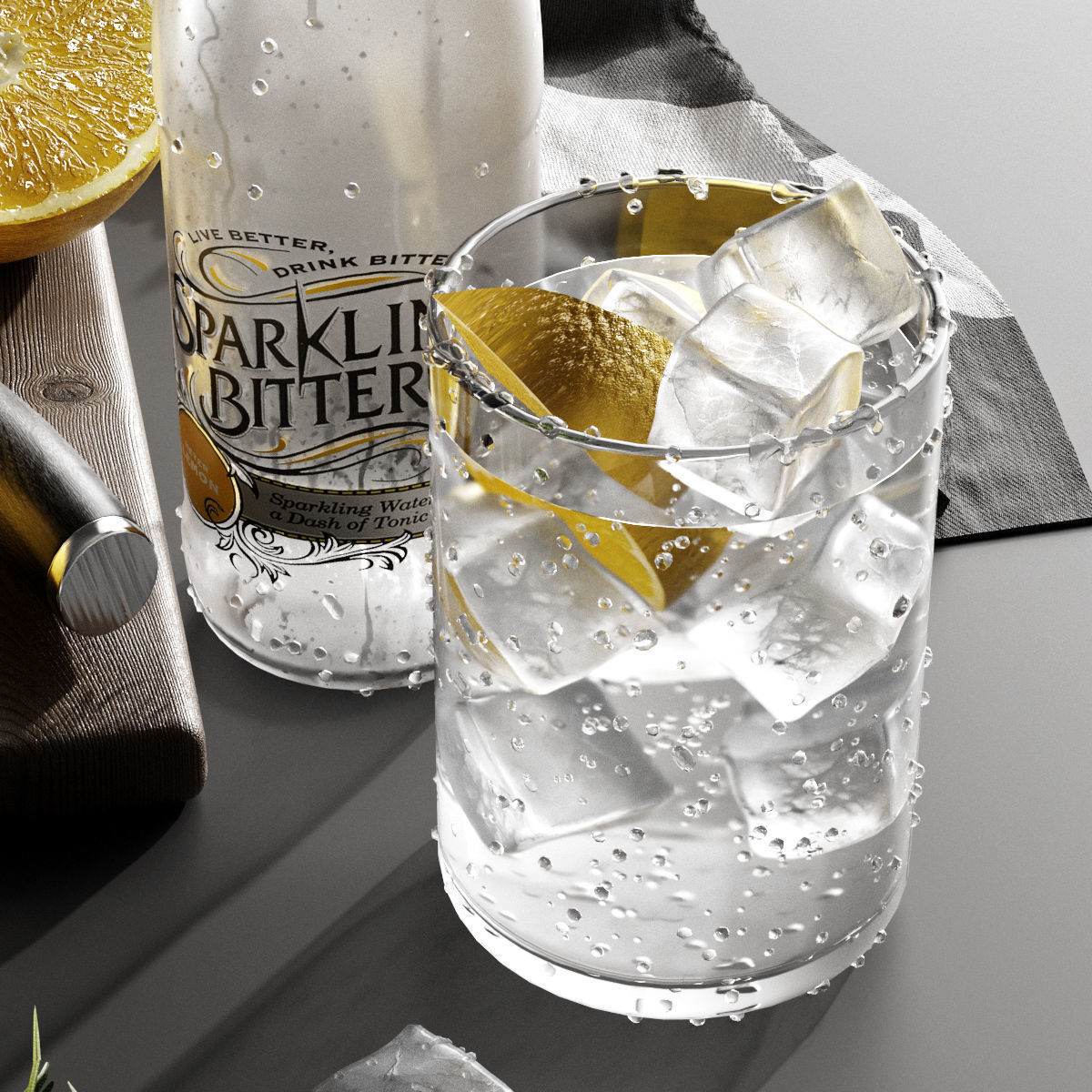 Lemonade Lemon 3D model | CGTrader