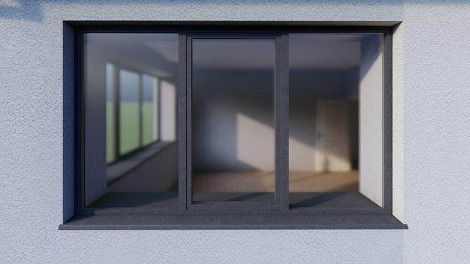 Window in house free 3D model | CGTrader