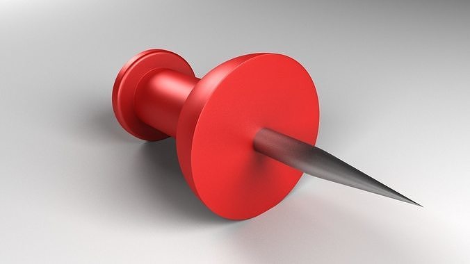 Mark Pin 3D model | CGTrader