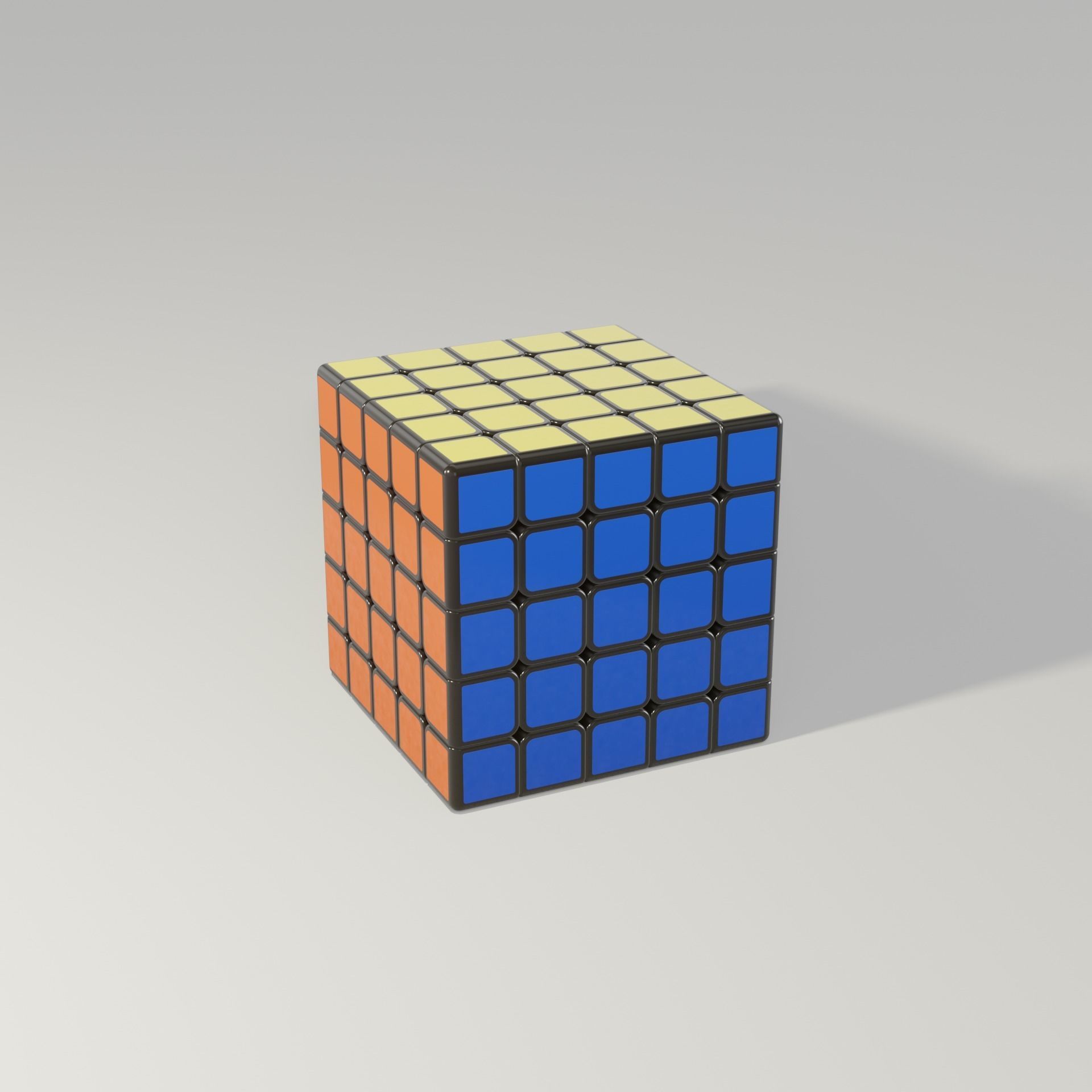Rubiks Cube 5x5 3D model | CGTrader