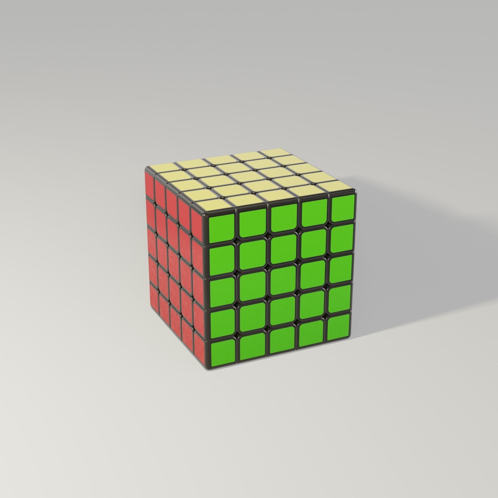 Rubiks Cube 5x5 3D model | CGTrader