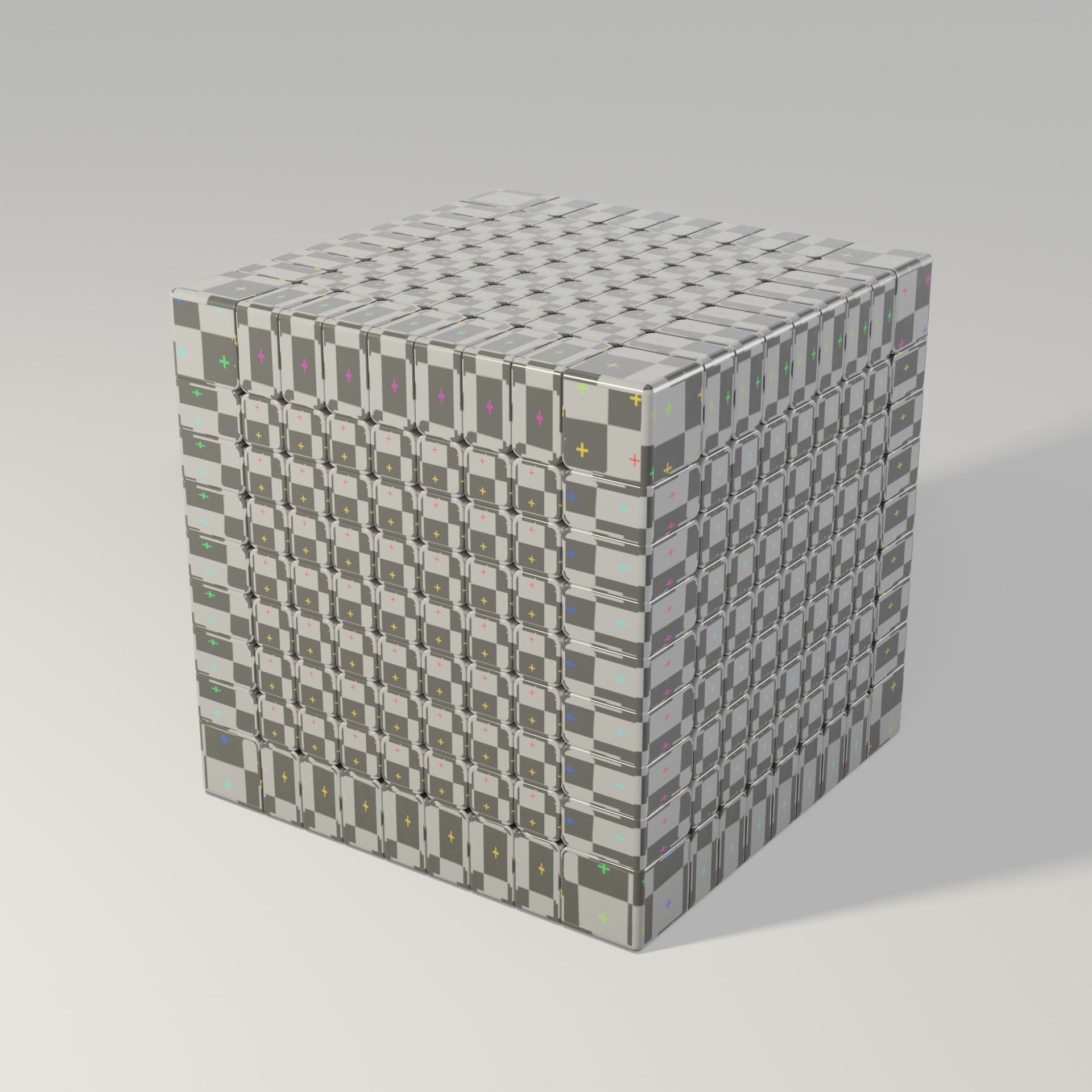 Rubiks Cube 9x9 3D model | CGTrader