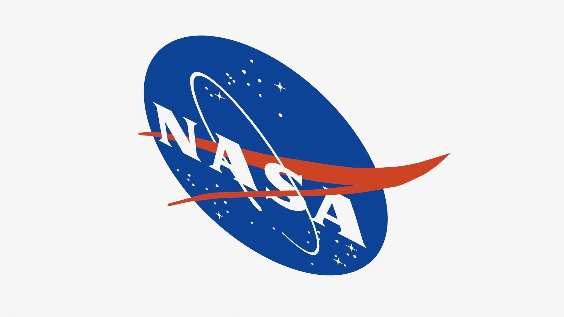 NASA Logo 3D free VR / AR / low-poly 3D model | CGTrader