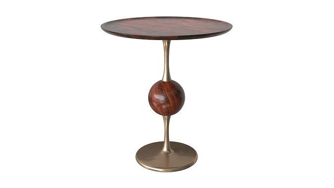 NEWELL Jupiter Side Table 3D model | CGTrader