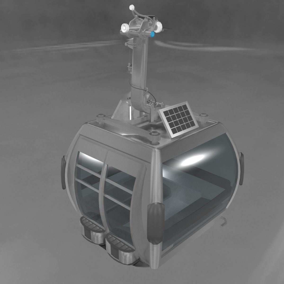 3D model Ropeway Cabine VR / AR / low-poly | CGTrader