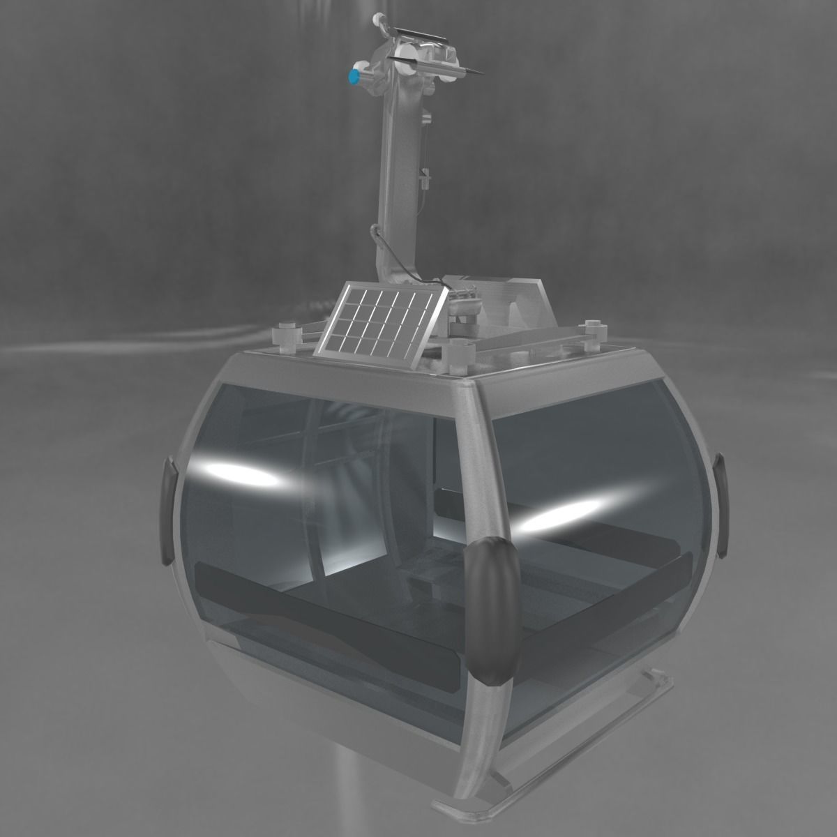3D model Ropeway Cabine VR / AR / low-poly | CGTrader