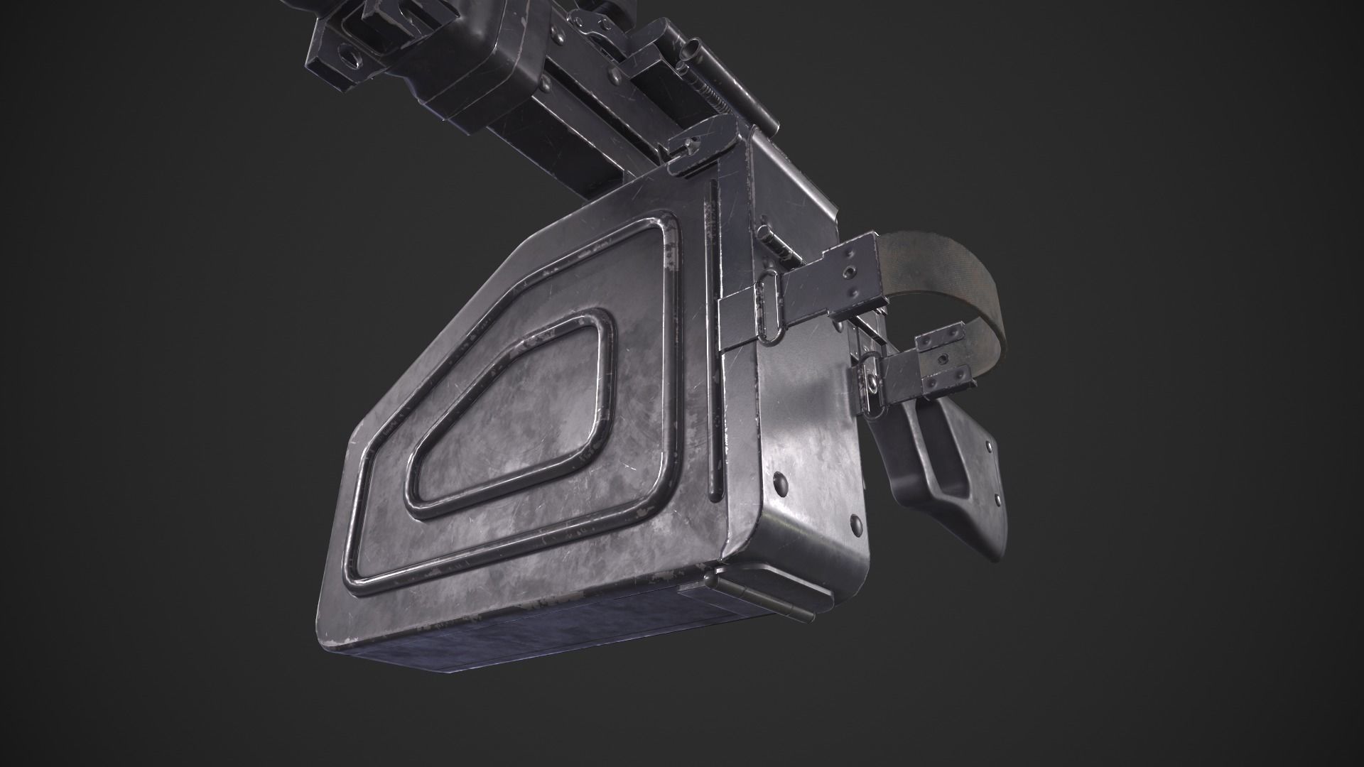 3D model QJY-88 machine gun VR / AR / low-poly | CGTrader