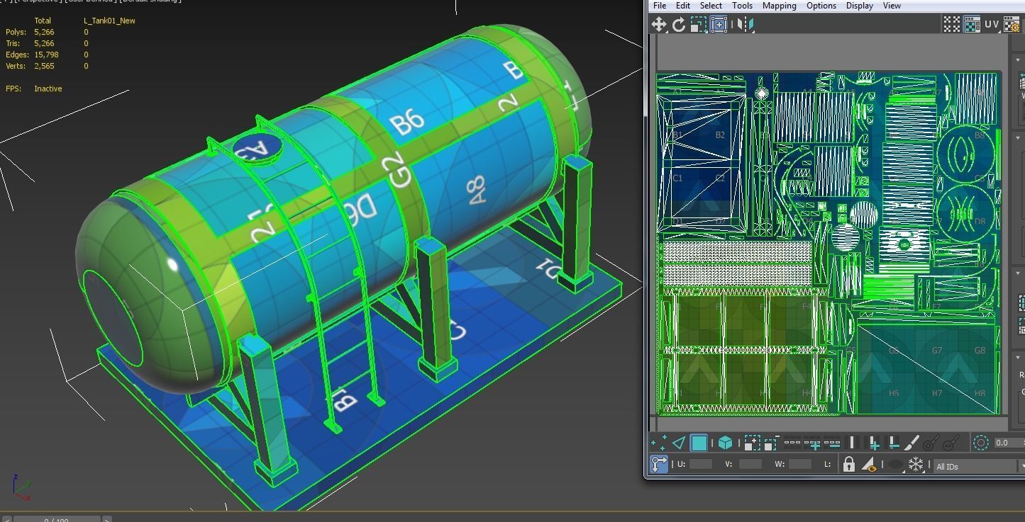 3D model liquid tank M1 - New VR / AR / low-poly | CGTrader