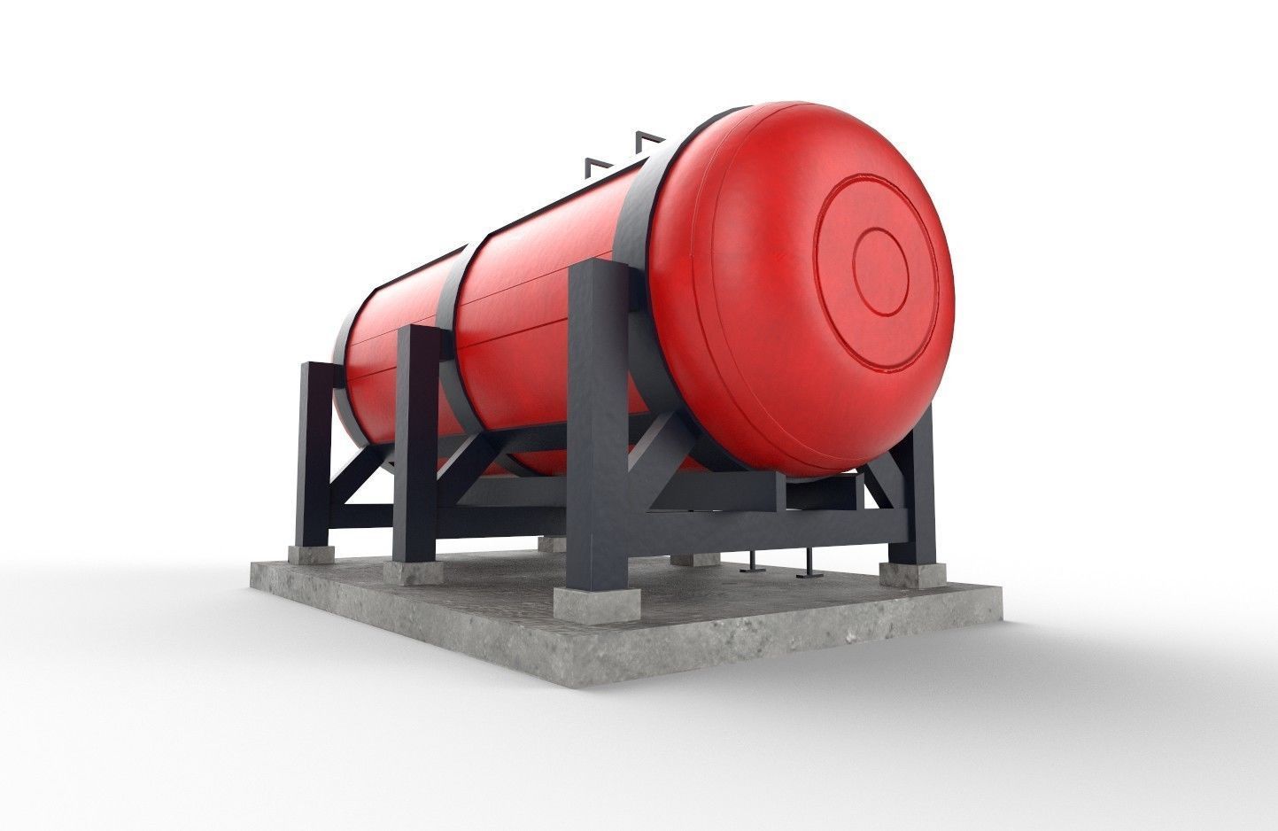 3D model liquid tank M1 - New VR / AR / low-poly | CGTrader