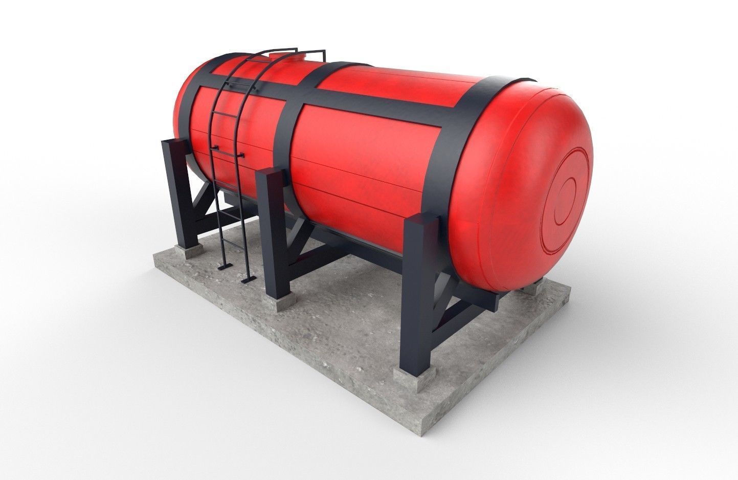3D model liquid tank M1 - New VR / AR / low-poly | CGTrader