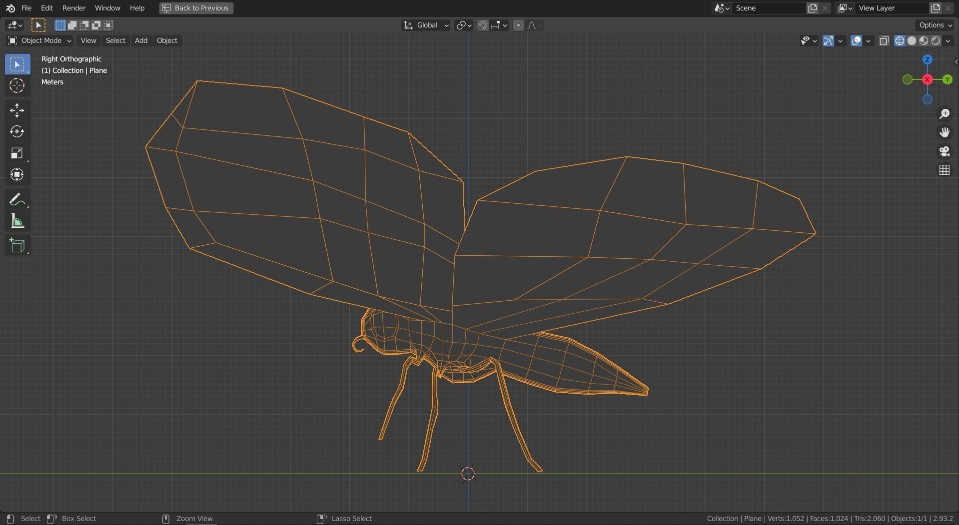 3D model Low-poly Butterfly VR / AR / low-poly | CGTrader