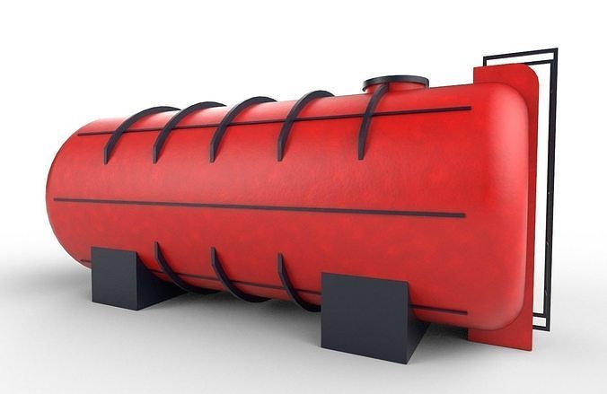 3D model liquid tank M2 - New VR / AR / low-poly | CGTrader