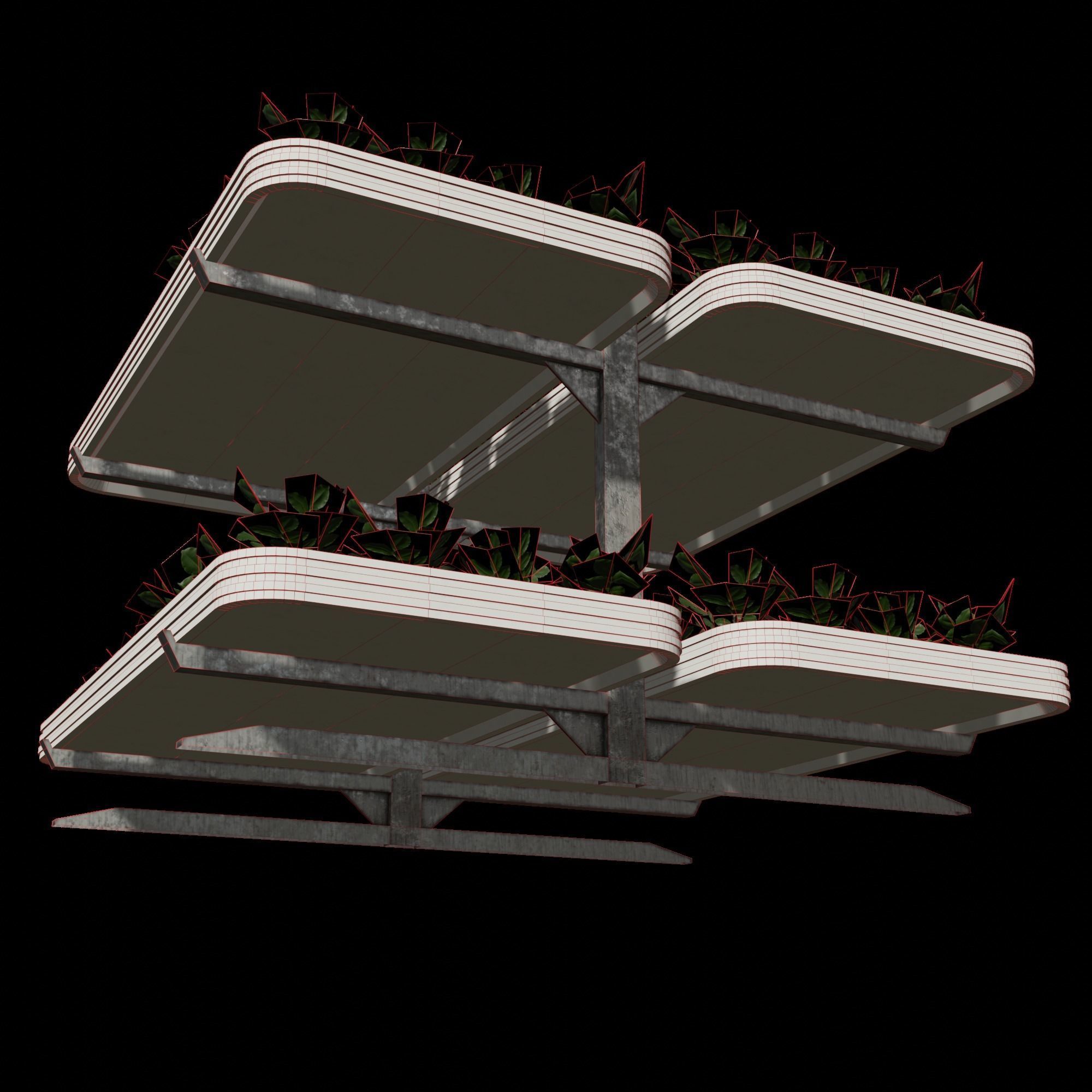 Vertical farm hydroponic 3D model | CGTrader