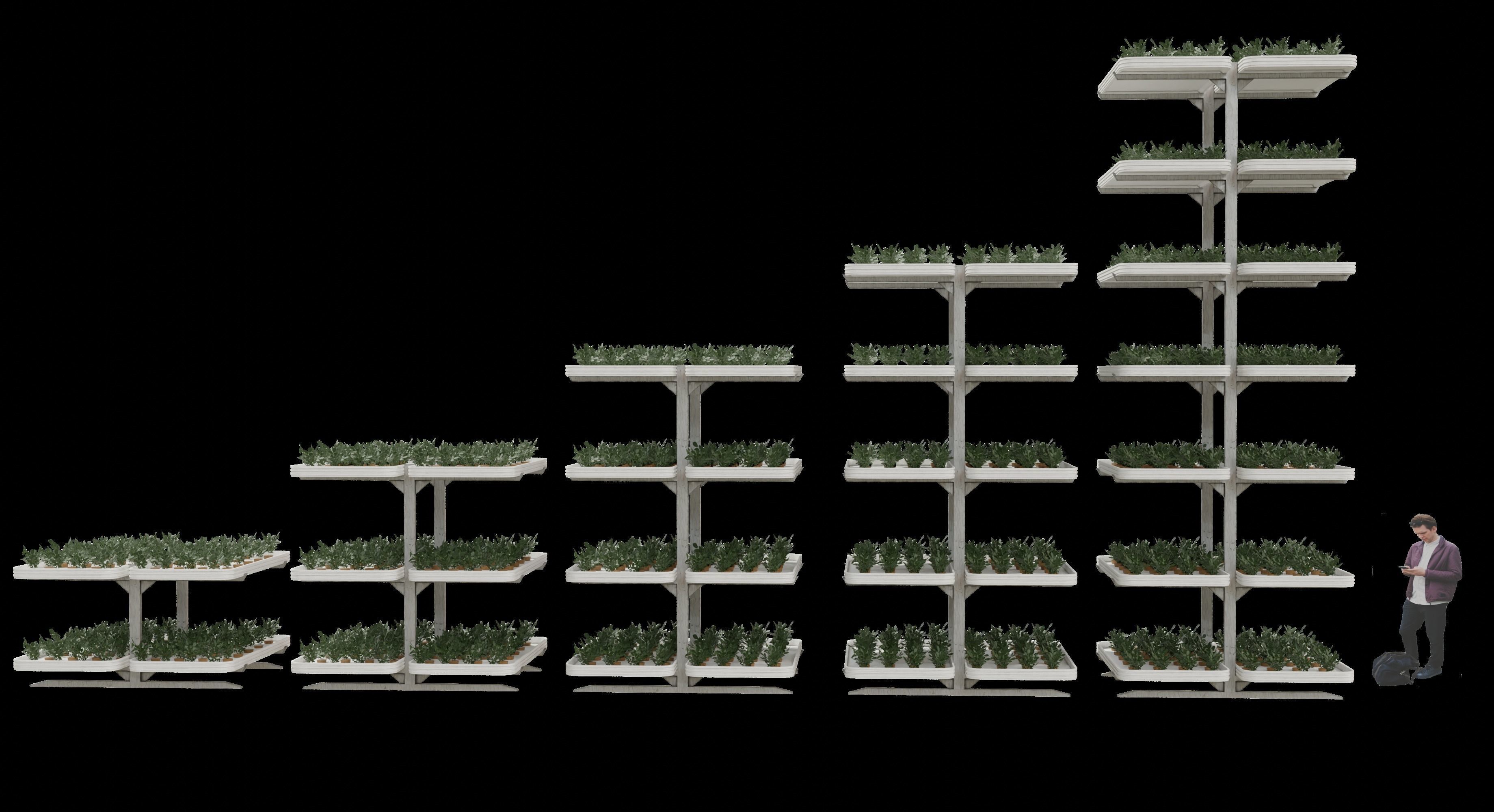 Vertical farm hydroponic 3D model | CGTrader