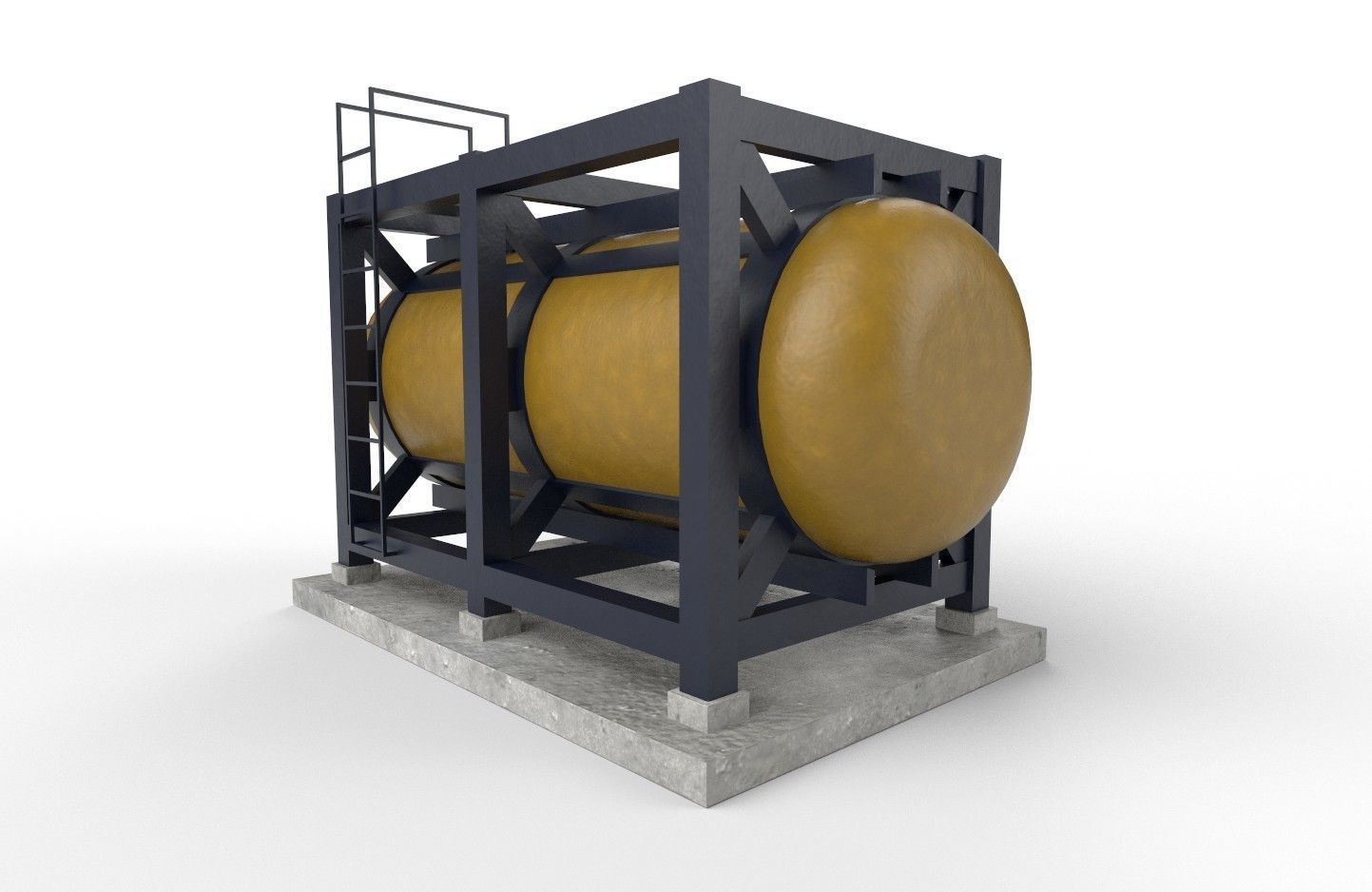 3D model liquid tank M3 - New VR / AR / low-poly | CGTrader
