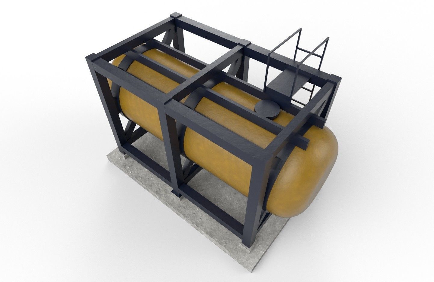 3D model liquid tank M3 - New VR / AR / low-poly | CGTrader