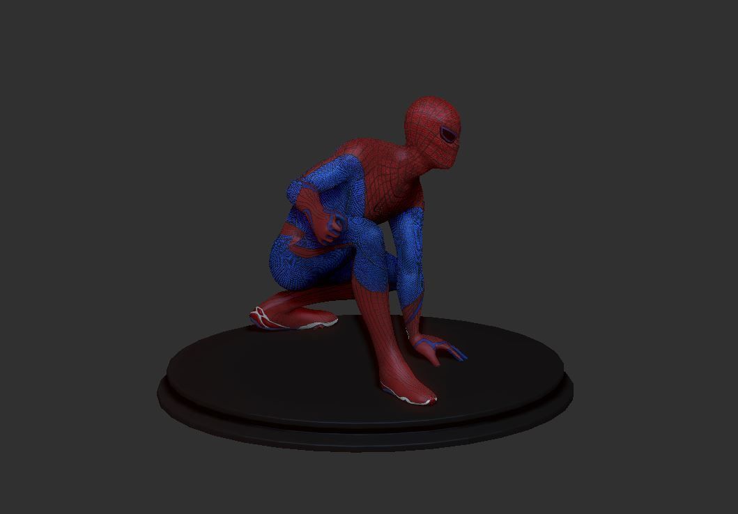Spider-Man 3d print model 3D model 3D printable | CGTrader