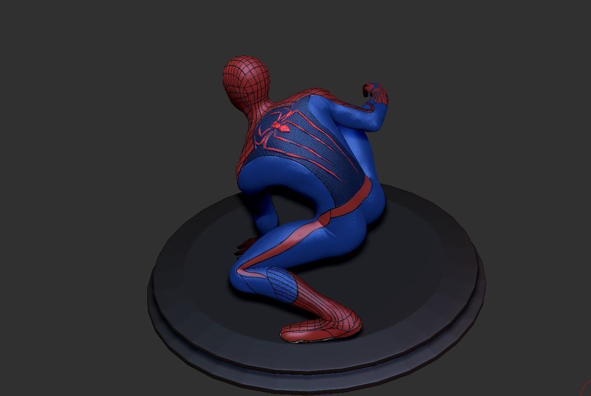 Spider-Man 3d print model 3D model 3D printable | CGTrader