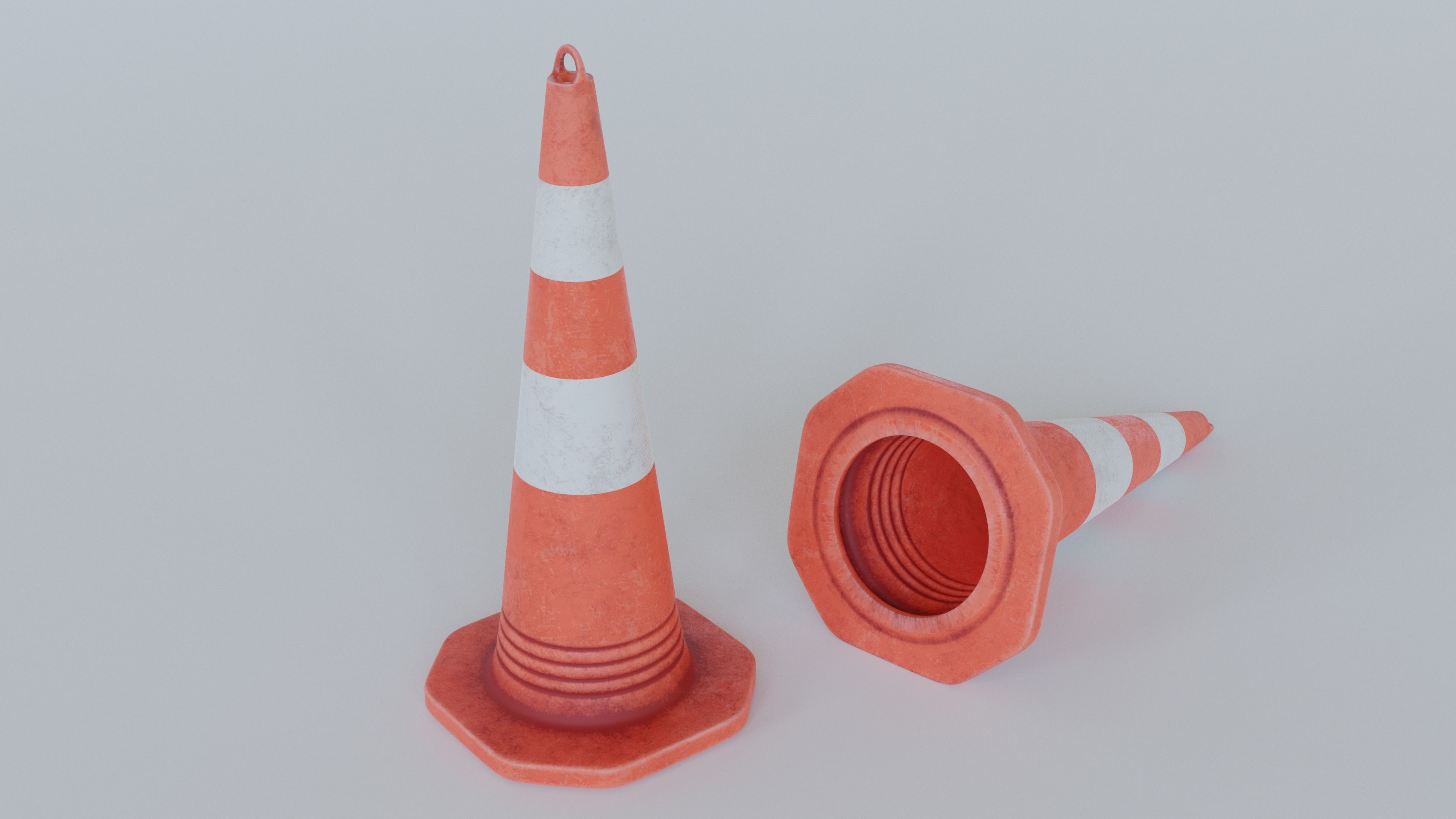 Traffic Cone 3D Model free 3D model | CGTrader