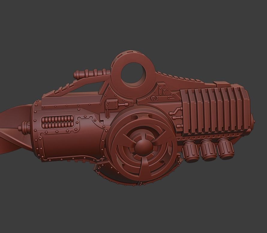 Giant Robot Mage Titan Psi-Lance and Psi-Beam 3D model 3D printable ...