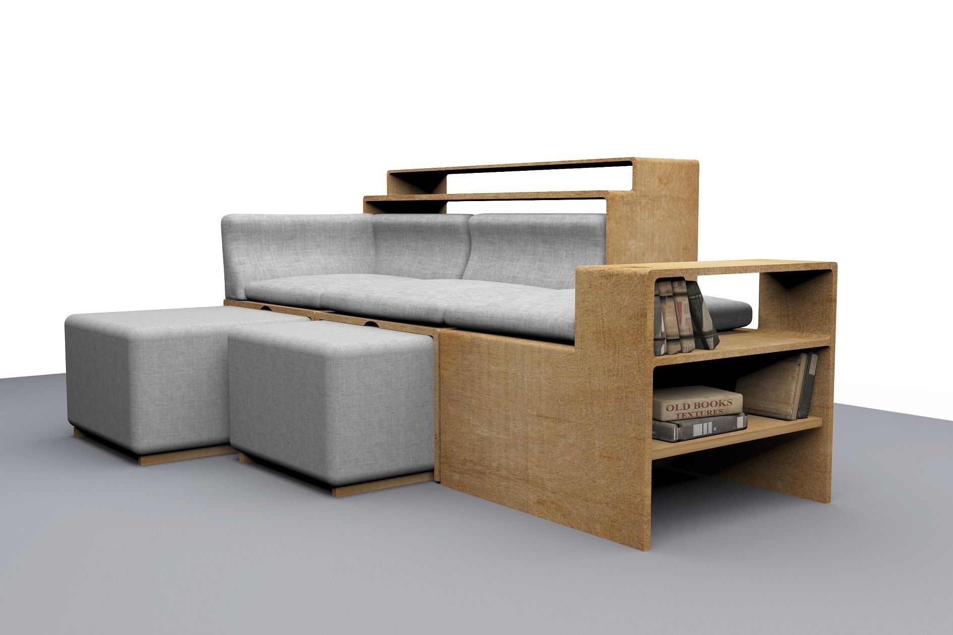 PORTABLE FURNITURE 3D model | CGTrader