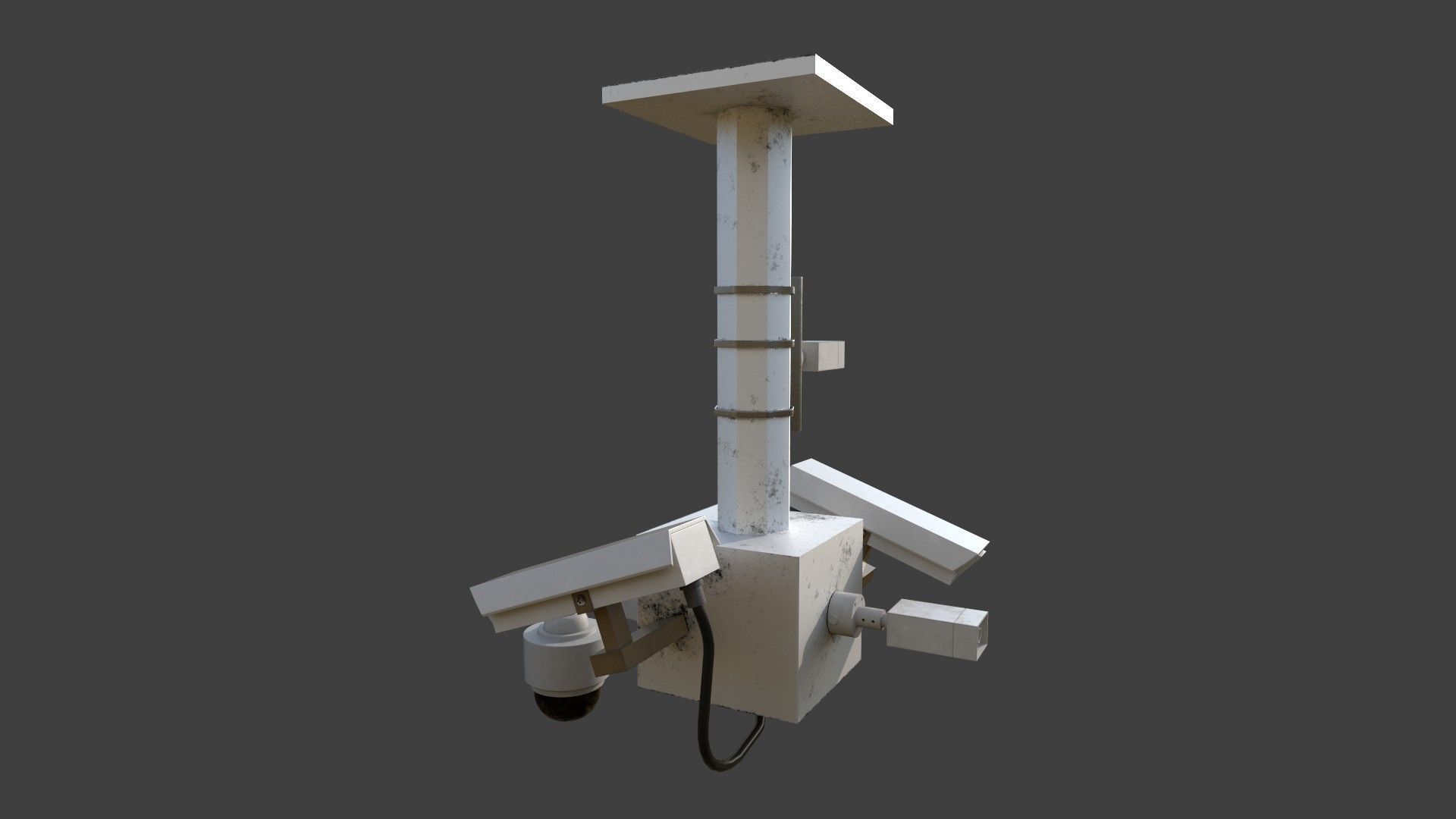 Security Camera free 3D model | CGTrader