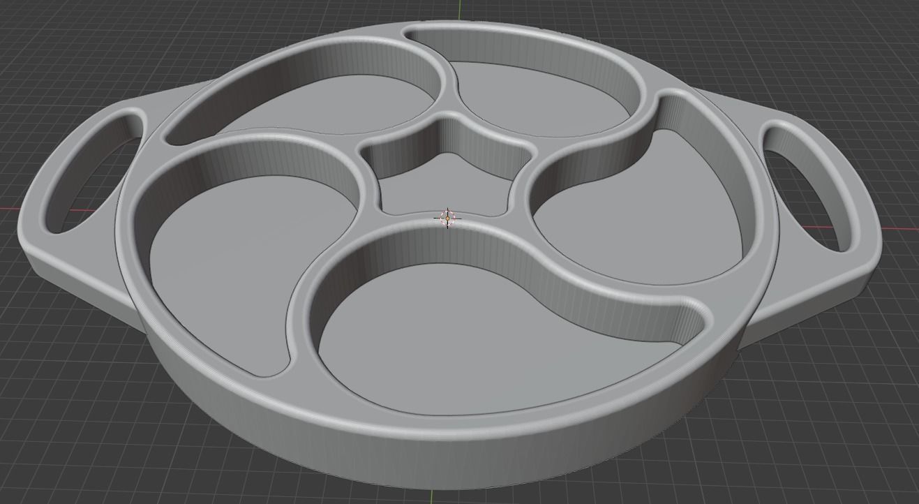 Simple Tray - 3D STL file and vector files for CNC 3D model 3D ...