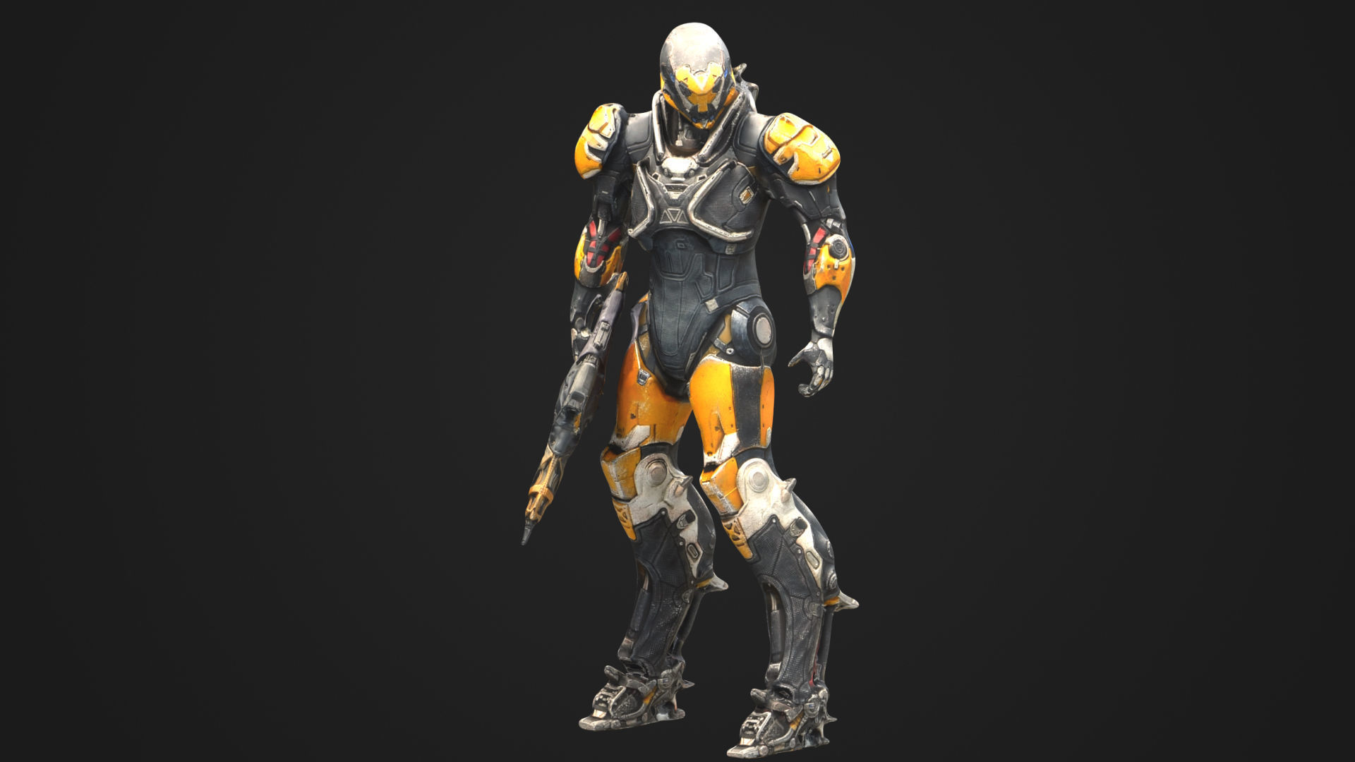 3D model Ranger Javelin - Anthem VR / AR / low-poly | CGTrader