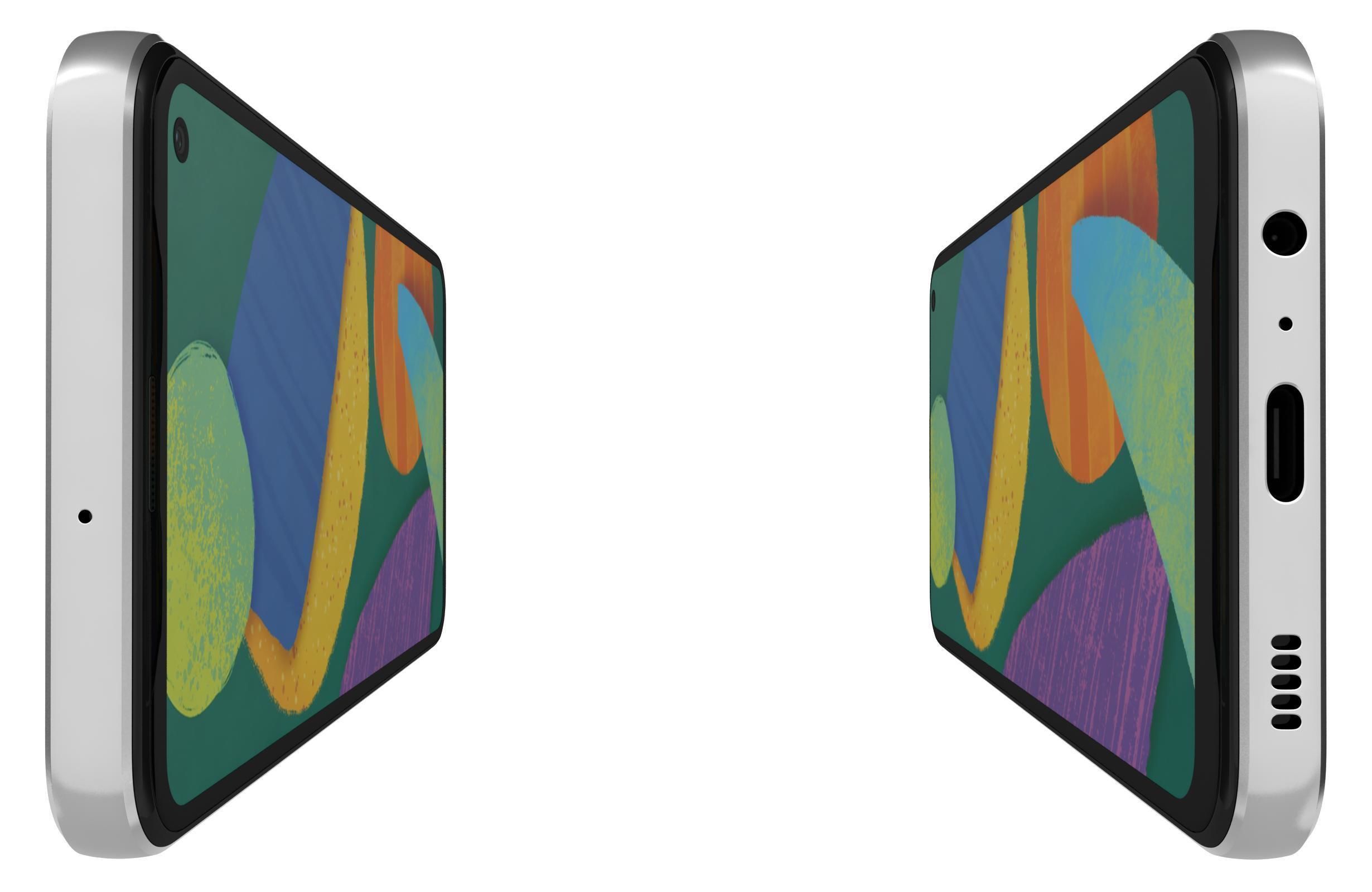 Samsung Galaxy F52 5G White 3D model | CGTrader