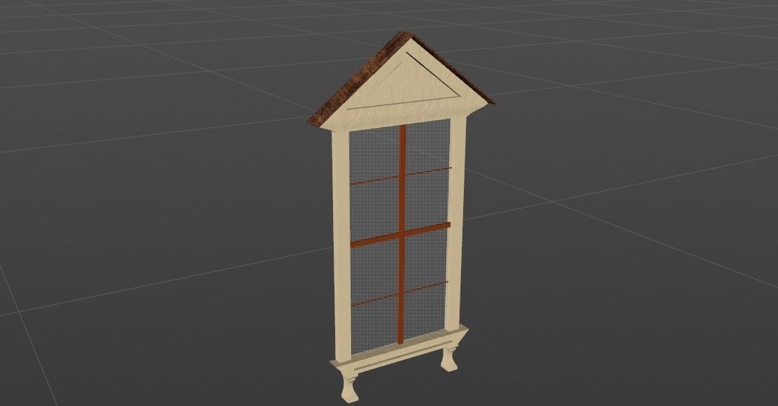 Neoclassical style window 3D model 3D printable | CGTrader