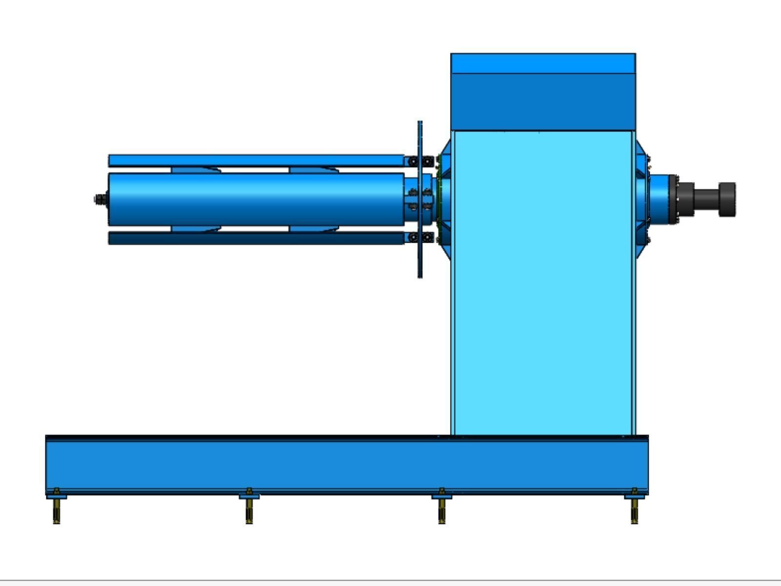 Decoiler machine 3D model 3D printable | CGTrader
