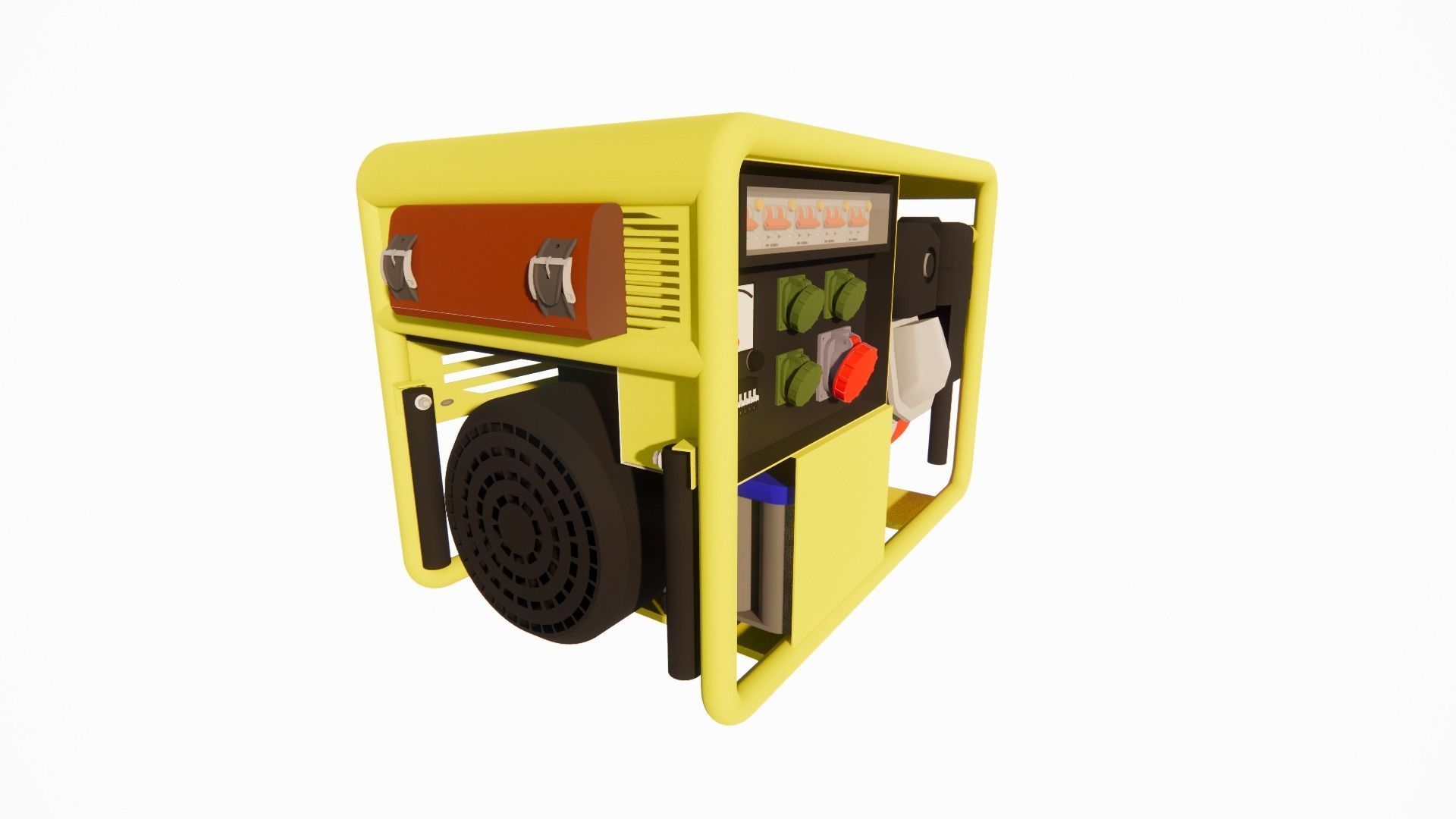 generator GEKO - 5000 3D model 3D printable | CGTrader
