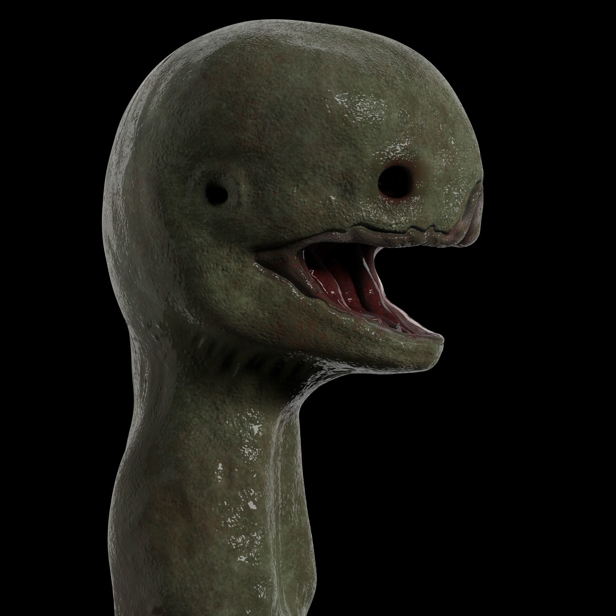 Realistic Minecraft Creeper 3D model | CGTrader