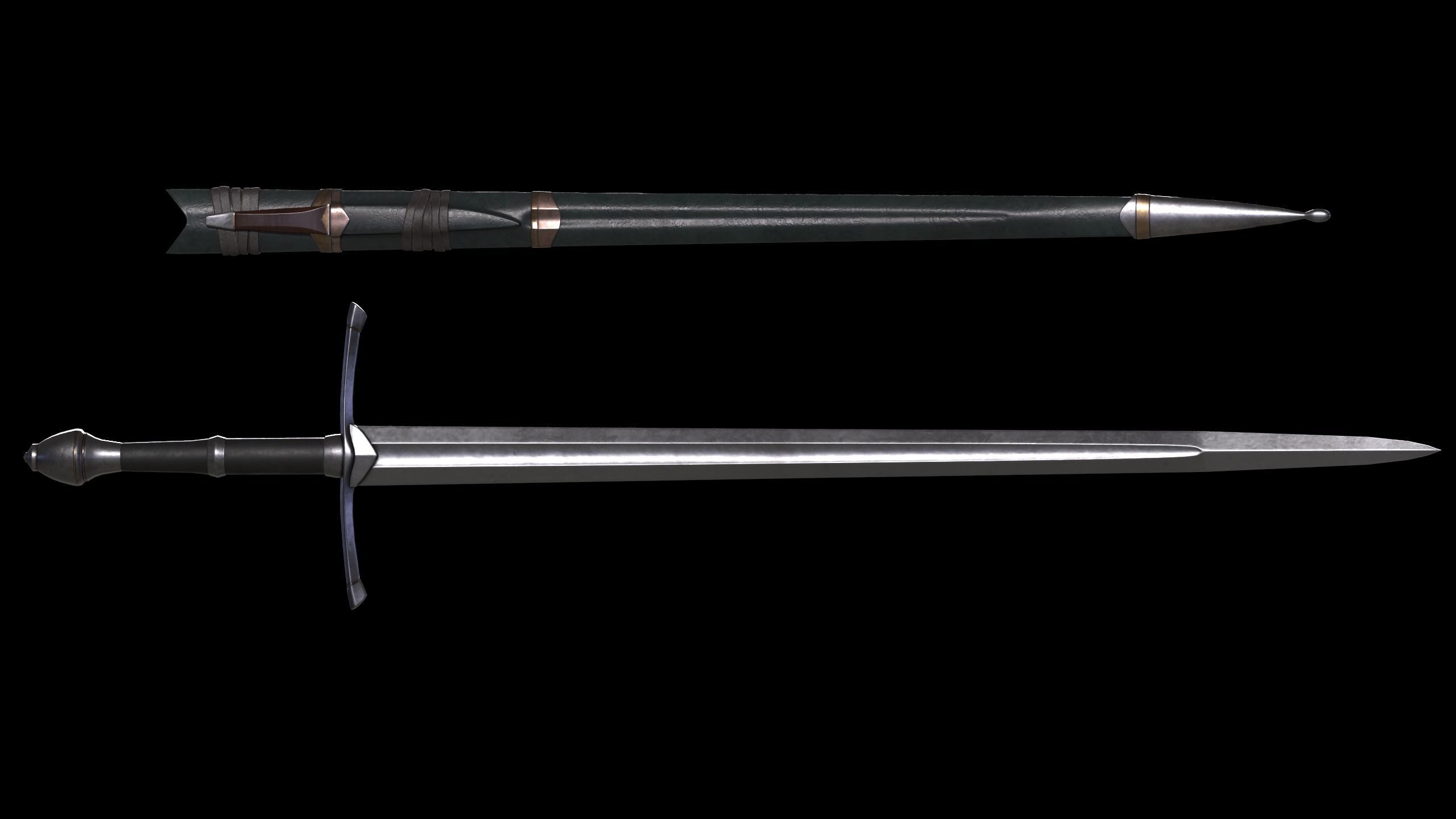 3D model Strider Sword LOTR VR / AR / low-poly | CGTrader