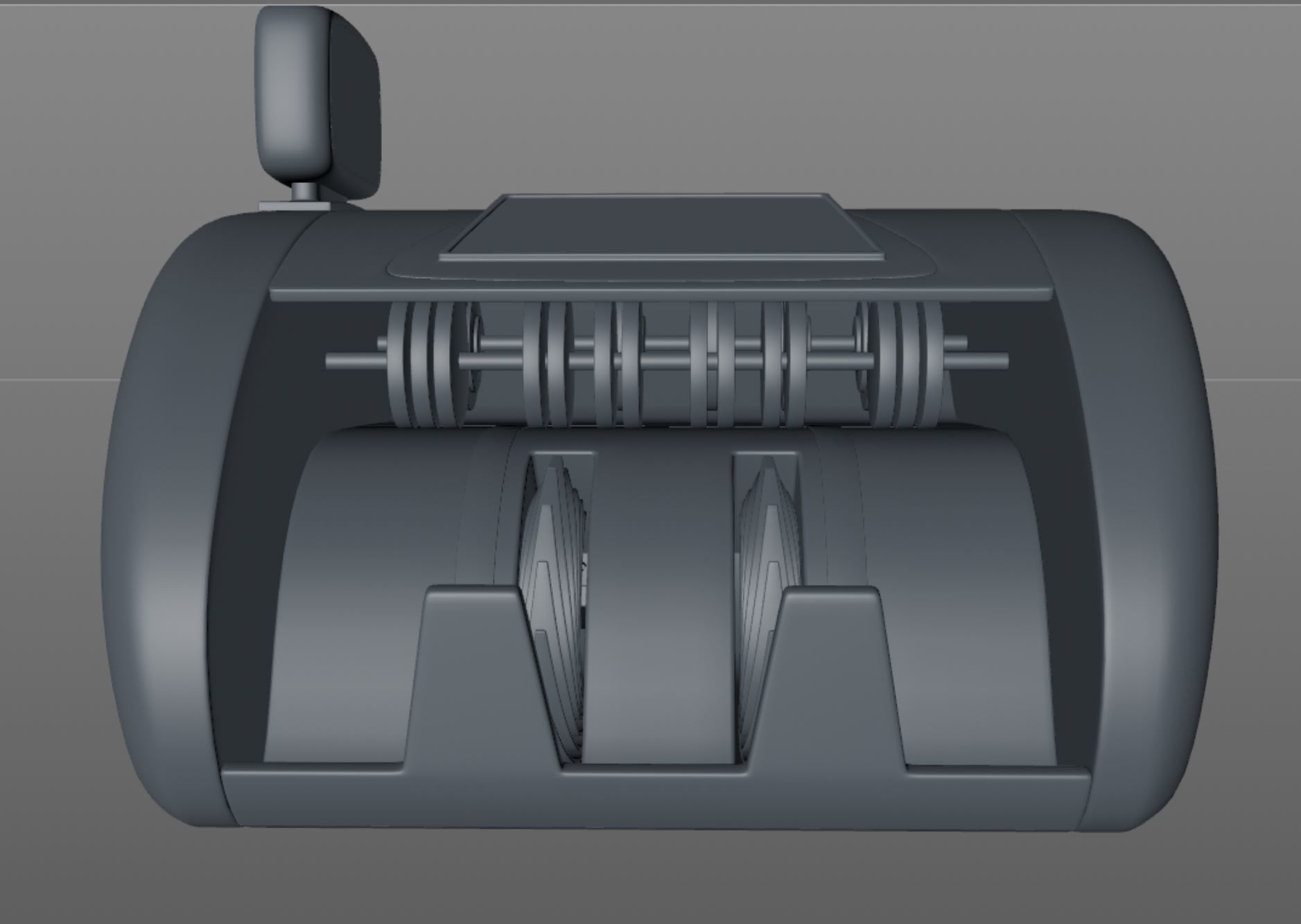 money counter 3D model | CGTrader