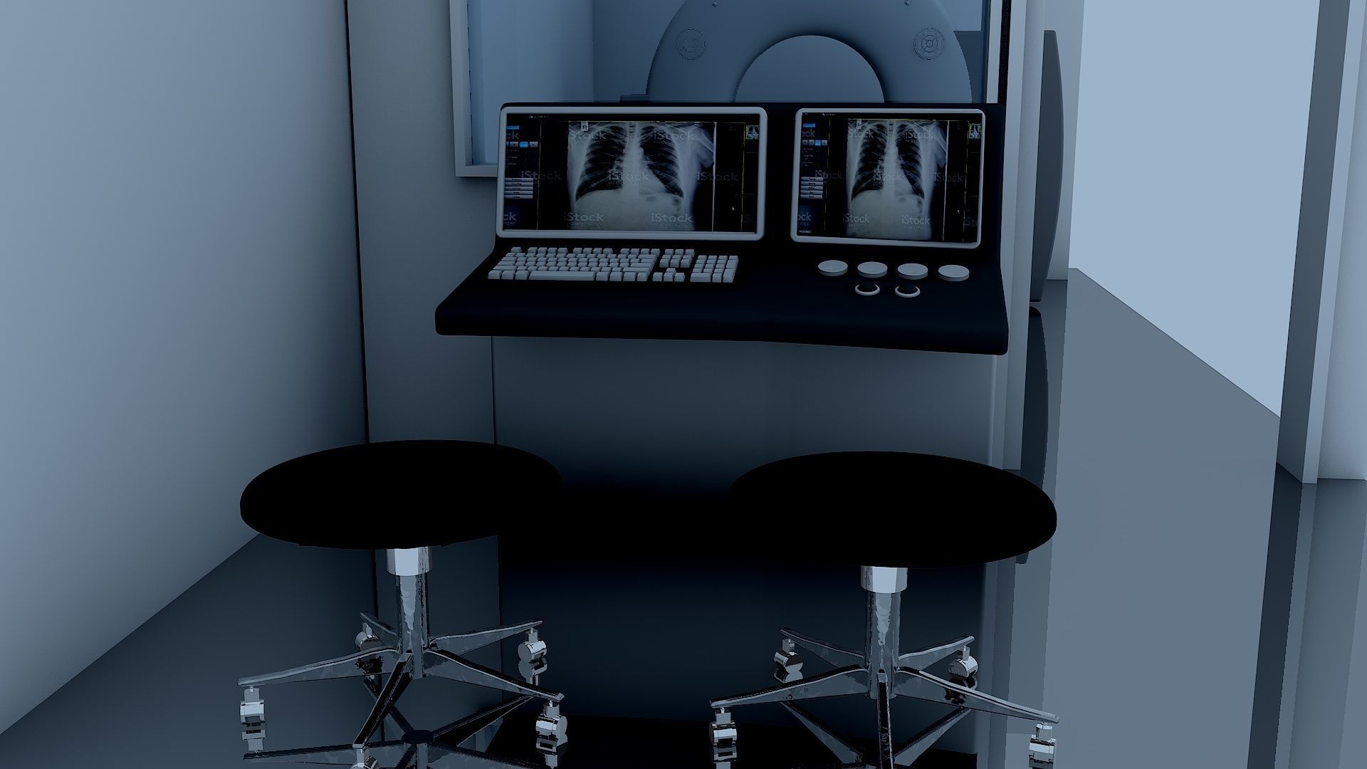 MEDICAL MR ROOM 3D model | CGTrader