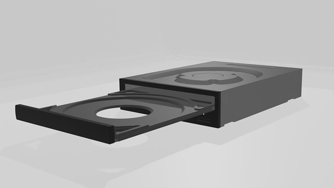 CD ROM Model free 3D model | CGTrader
