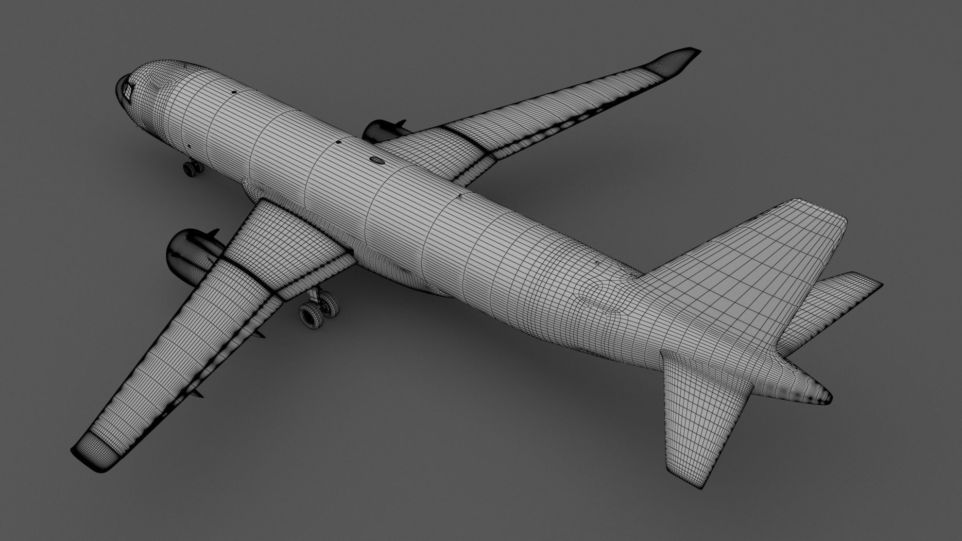 UPS Airbus A320 3D model | CGTrader