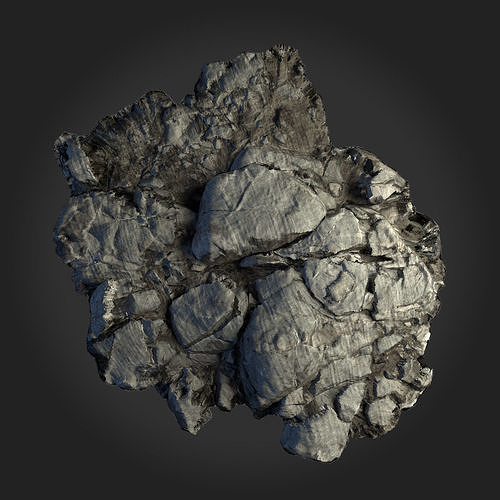 3D model 3D Asset - Rock Pile VR / AR / low-poly | CGTrader