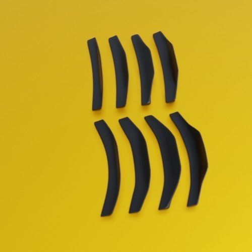 UNIVERSAL SPOILER DUCK TAIL STYLE PACK 21AUG-15 3D model 3D printable ...