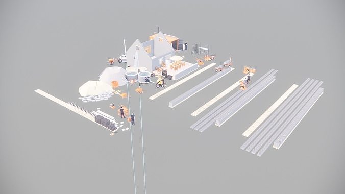 build 1 house 3D model 3D printable | CGTrader