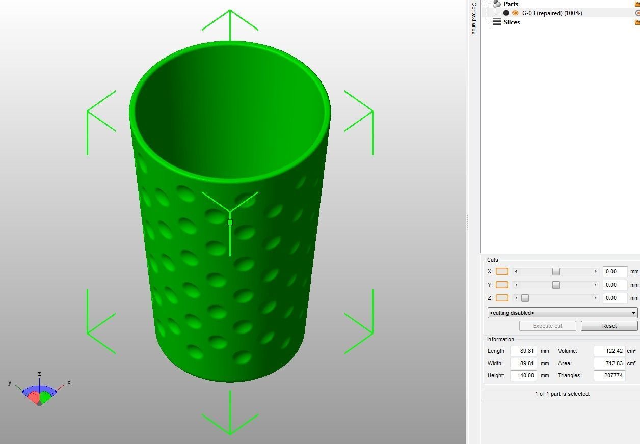 Bubble Protruded Glass 3D model 3D printable | CGTrader