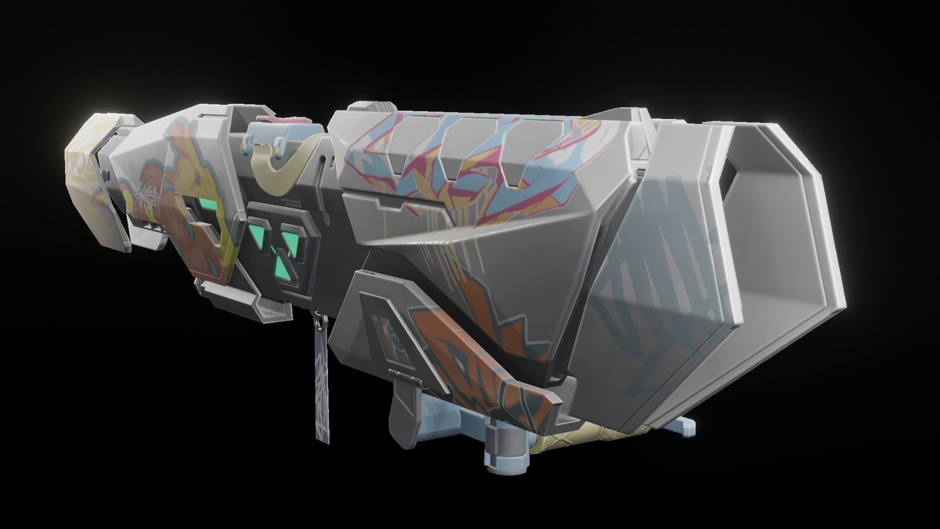 3D model Raze RPG - Rigged VR / AR / low-poly rigged | CGTrader