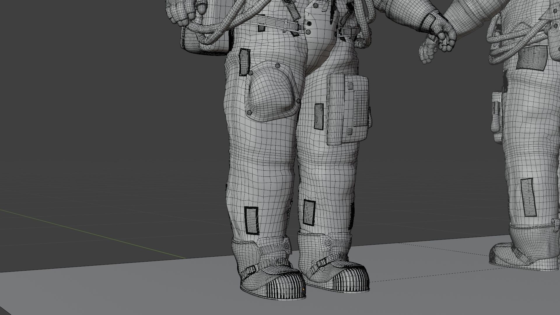 Apollo 11 A7L Spacesuit 3D model | CGTrader
