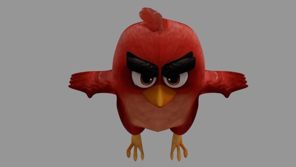 3D model Angry Birds VR / AR / low-poly | CGTrader