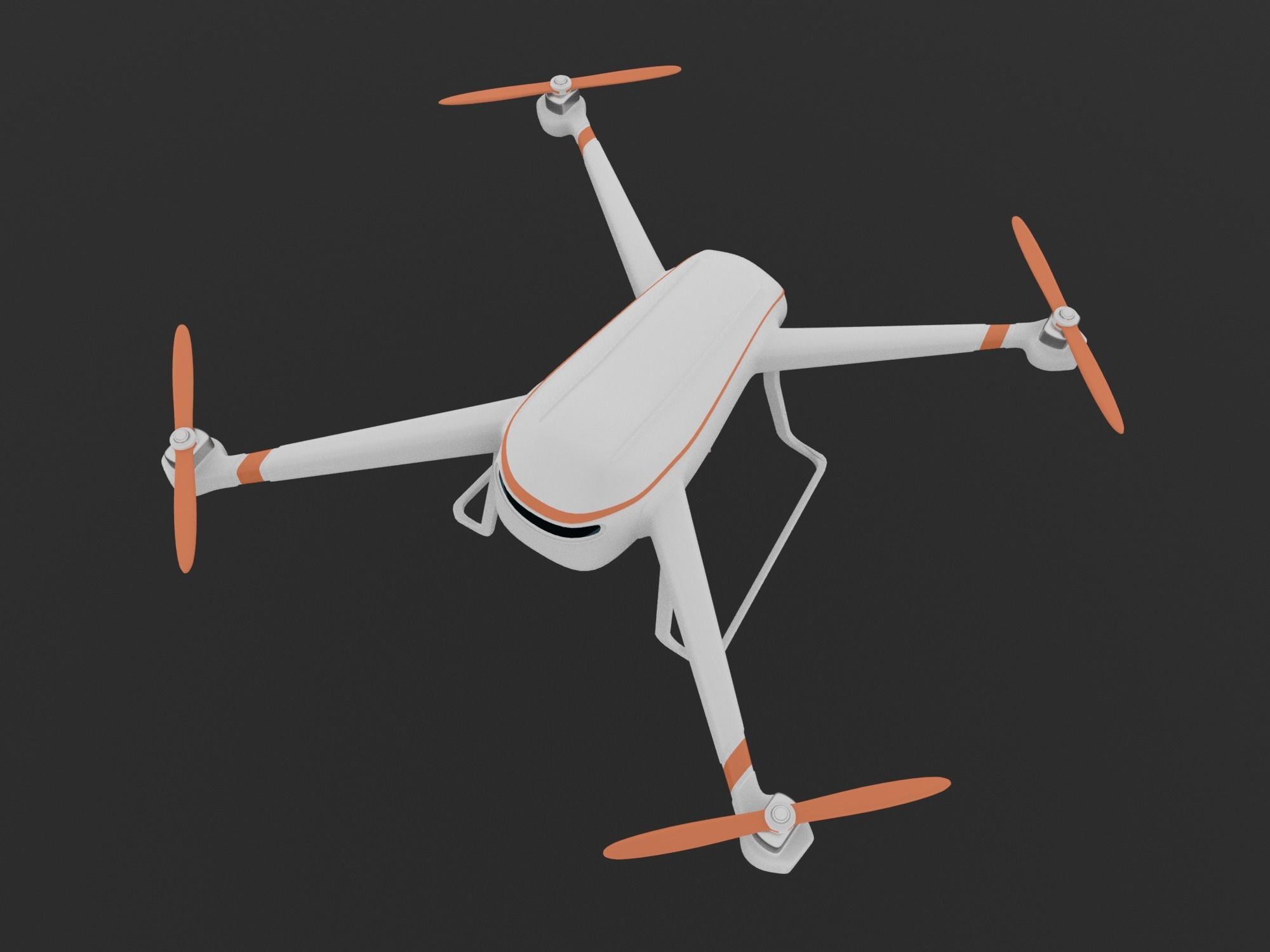 3D model Flycam Drone VR / AR / low-poly | CGTrader