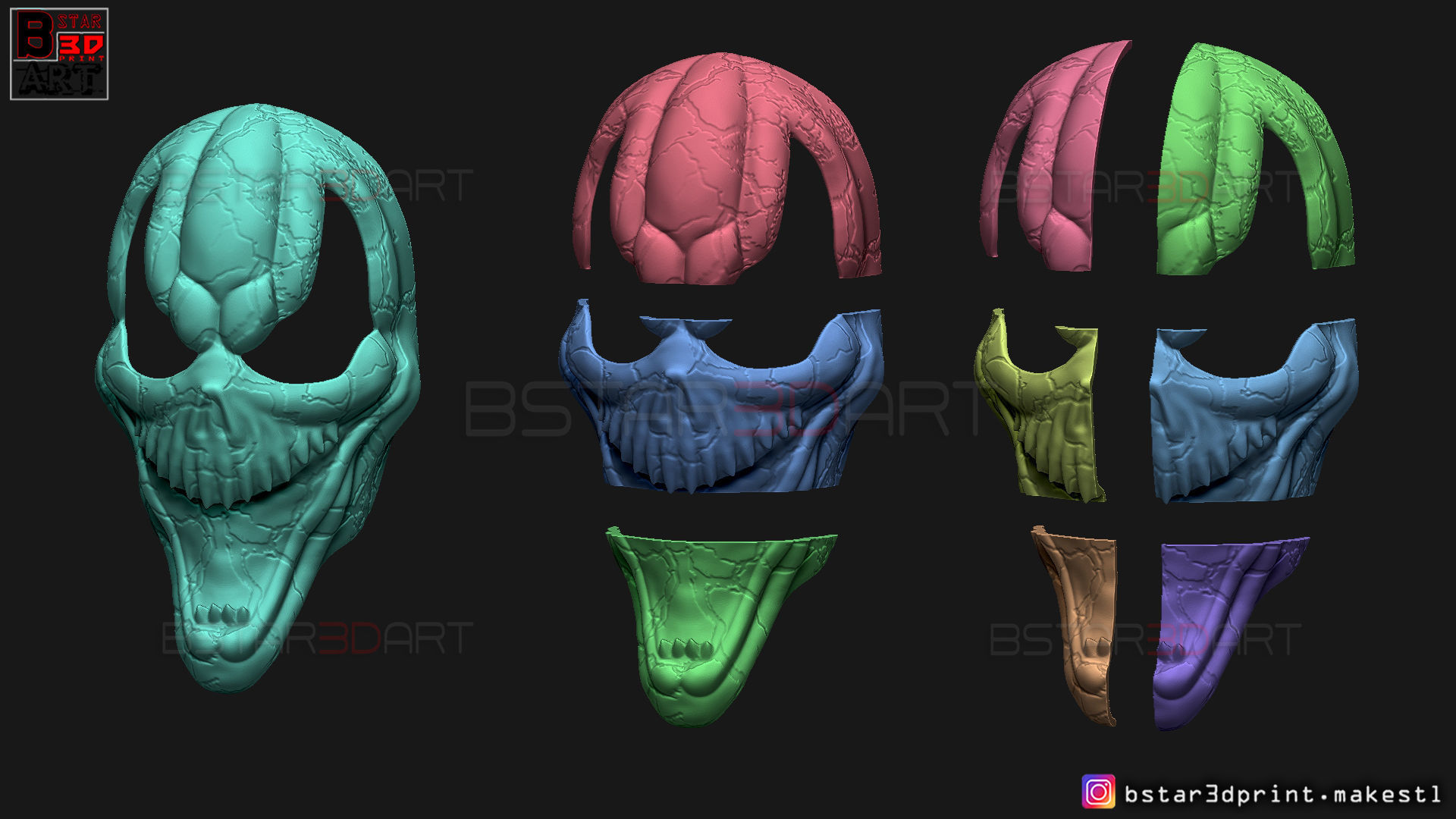 The Viper Ghost Face Mask - Dead by Daylight 3D model 3D printable ...