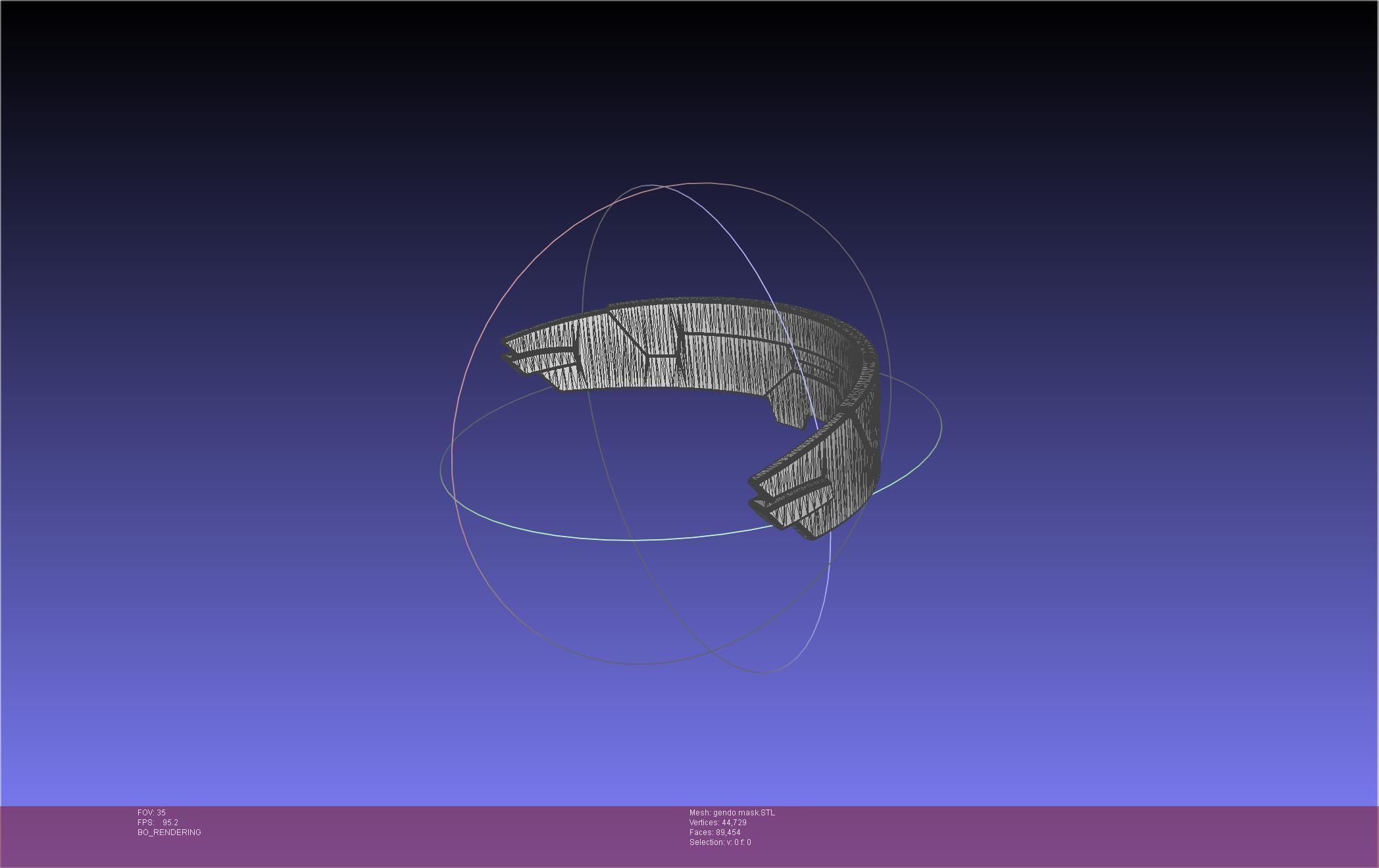 Evangelion Rebuild Gendo Mask Printable Model 3D model 3D printable ...